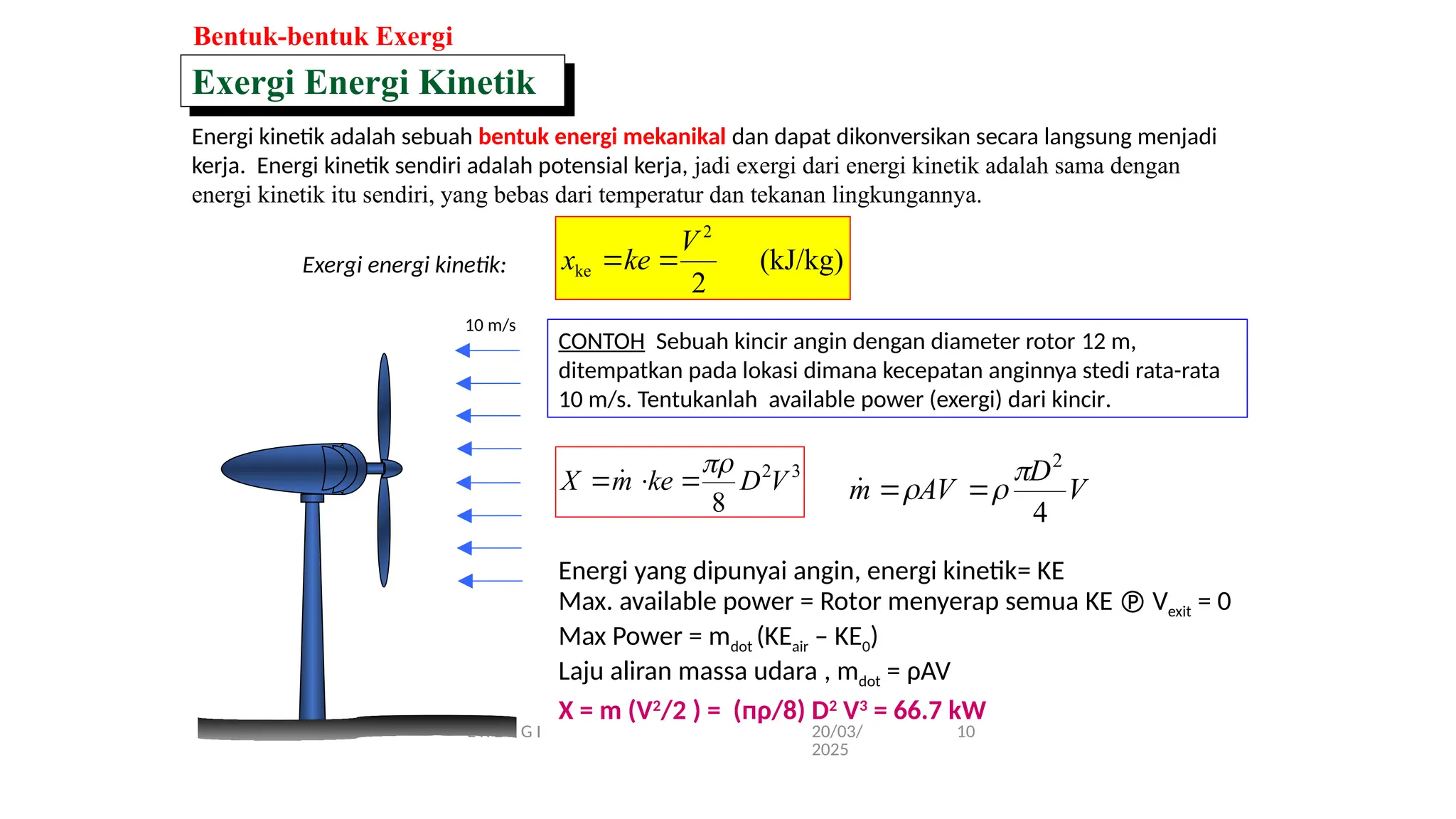 Thermodynamic exergy is a concept that describes the capacity of energy ...