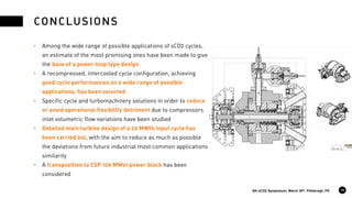 OPTIMIZED CYCLE AND TURBOMACHINERY CONFIGURATION FOR AN INTERCOOLED, RECOMPRESSED SCO2 CYCLE ...