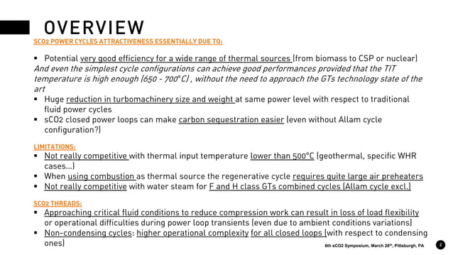 OPTIMIZED CYCLE AND TURBOMACHINERY CONFIGURATION FOR AN INTERCOOLED ...