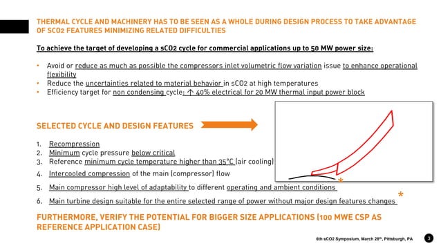 OPTIMIZED CYCLE AND TURBOMACHINERY CONFIGURATION FOR AN INTERCOOLED, RECOMPRESSED SCO2 CYCLE ...