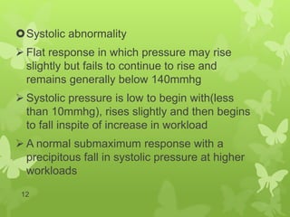 Exericse response in cardiac rehabilitation | PPTX
