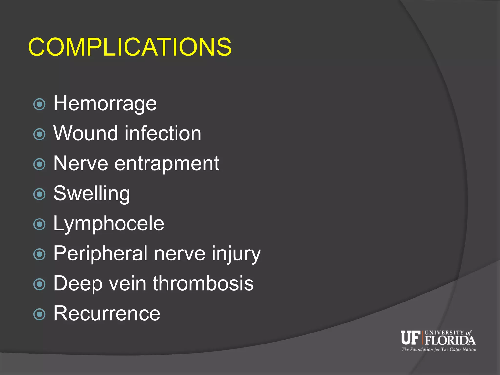 Chronic Exertional Compartment Syndrome (University of Florida) | PPTX