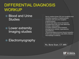 Chronic Exertional Compartment Syndrome (University of Florida) | PPTX | Death, Injury, or ...