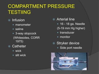 Chronic Exertional Compartment Syndrome (University of Florida) | PPTX