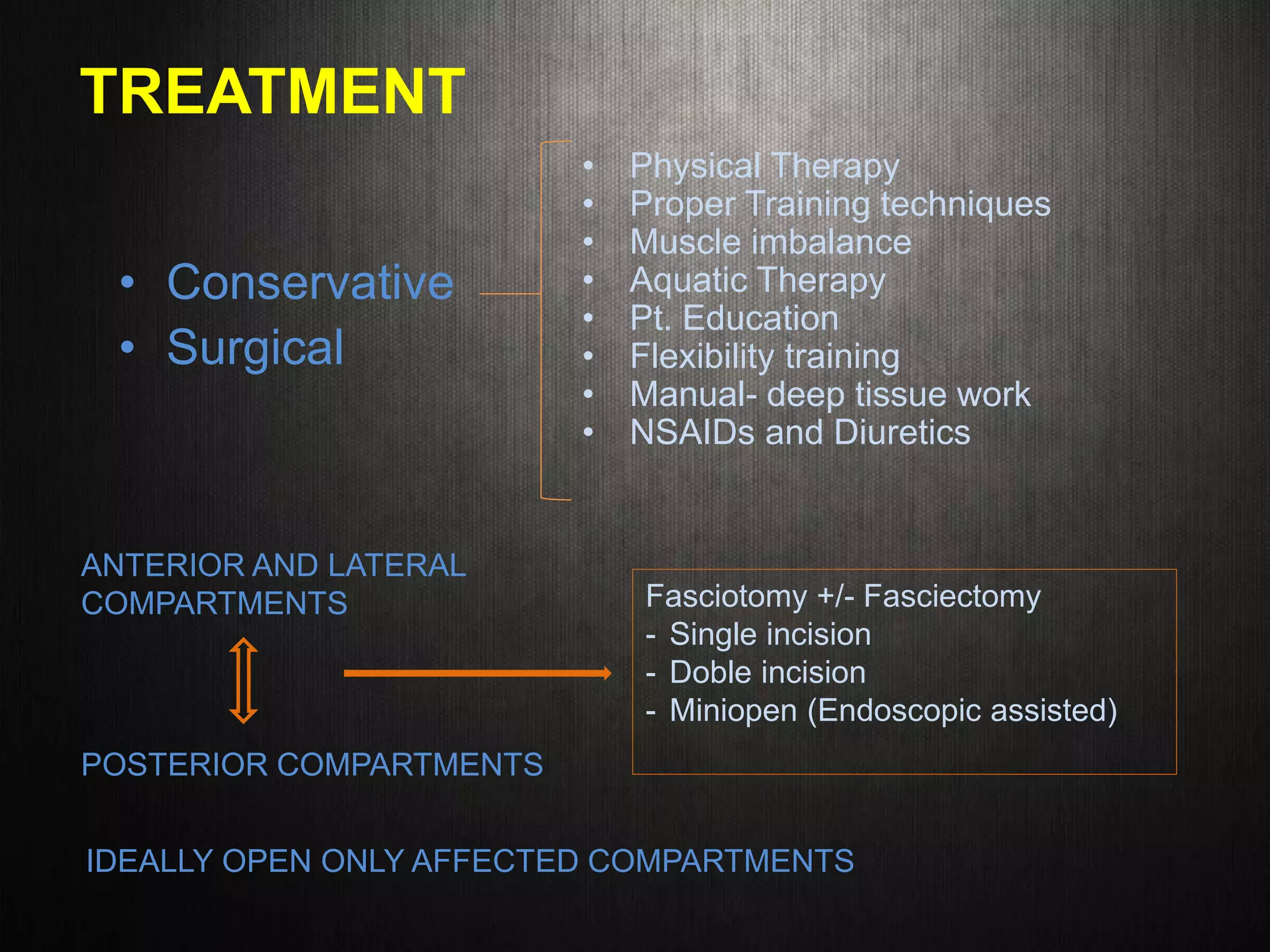 Chronic Exertional Compartment Syndrome (Henry Ford Health System) | PPTX | Death, Injury, or ...