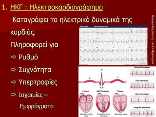 Εξετάσεις κυκλοφορικού συστήματος | PPT