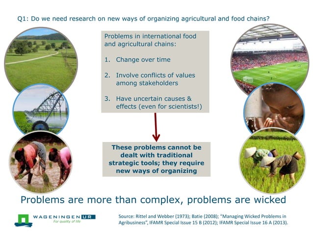 Wicked Problems and Multi-Stakeholder Partnerships | PPTX | Agriculture ...