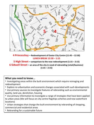 Exeter Rebranding Fieldwork Booklet | PPT