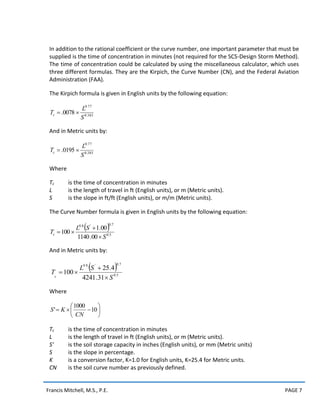 Exfiltration Trench Design Manual | PDF