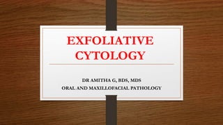 Exfoliative Cytology | PPTX