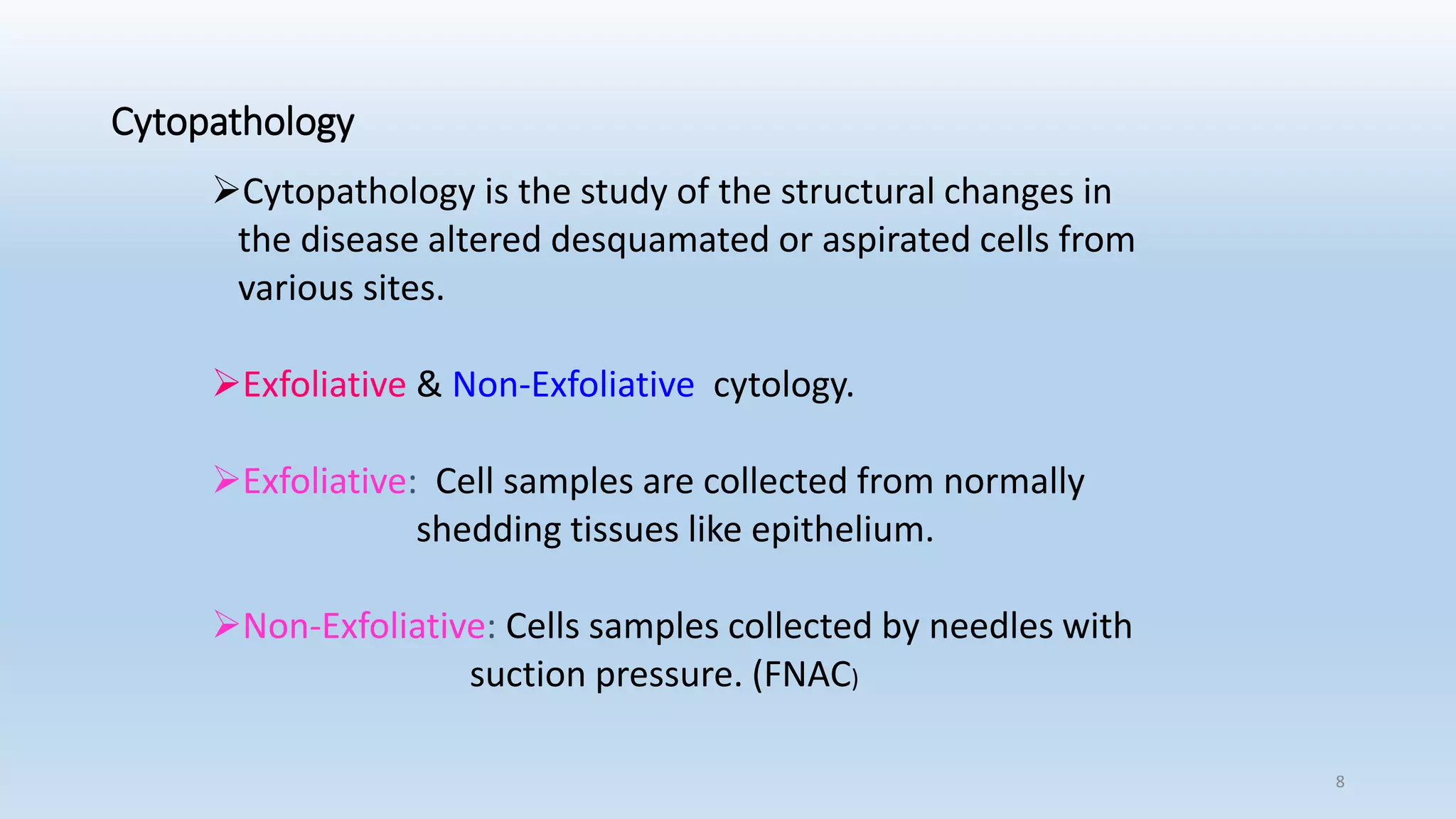 Exfoliative cytology | PPTX