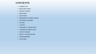 Exfoliative cytology | PPTX