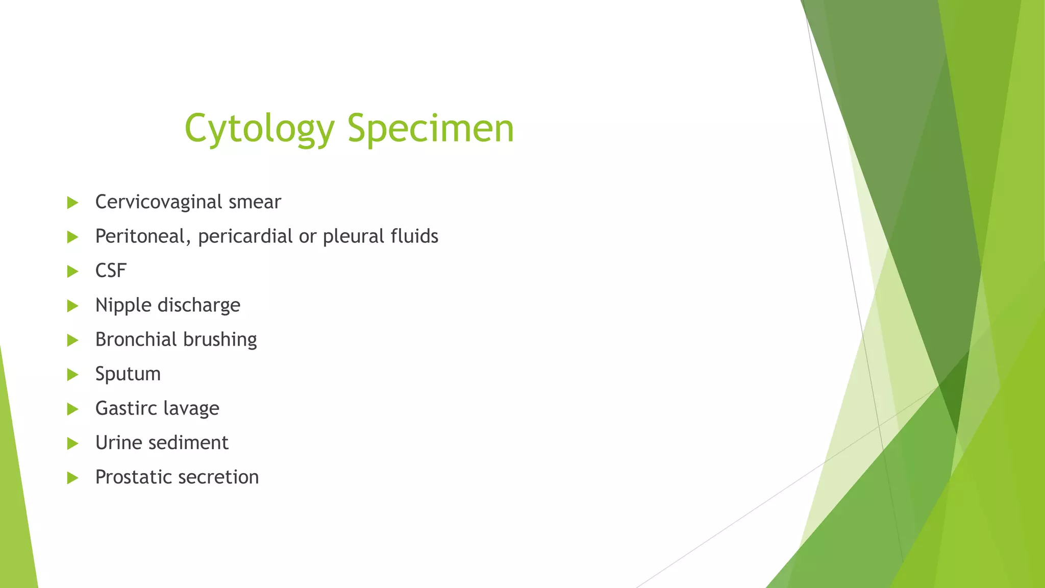 Exfoliative cytology | PPTX