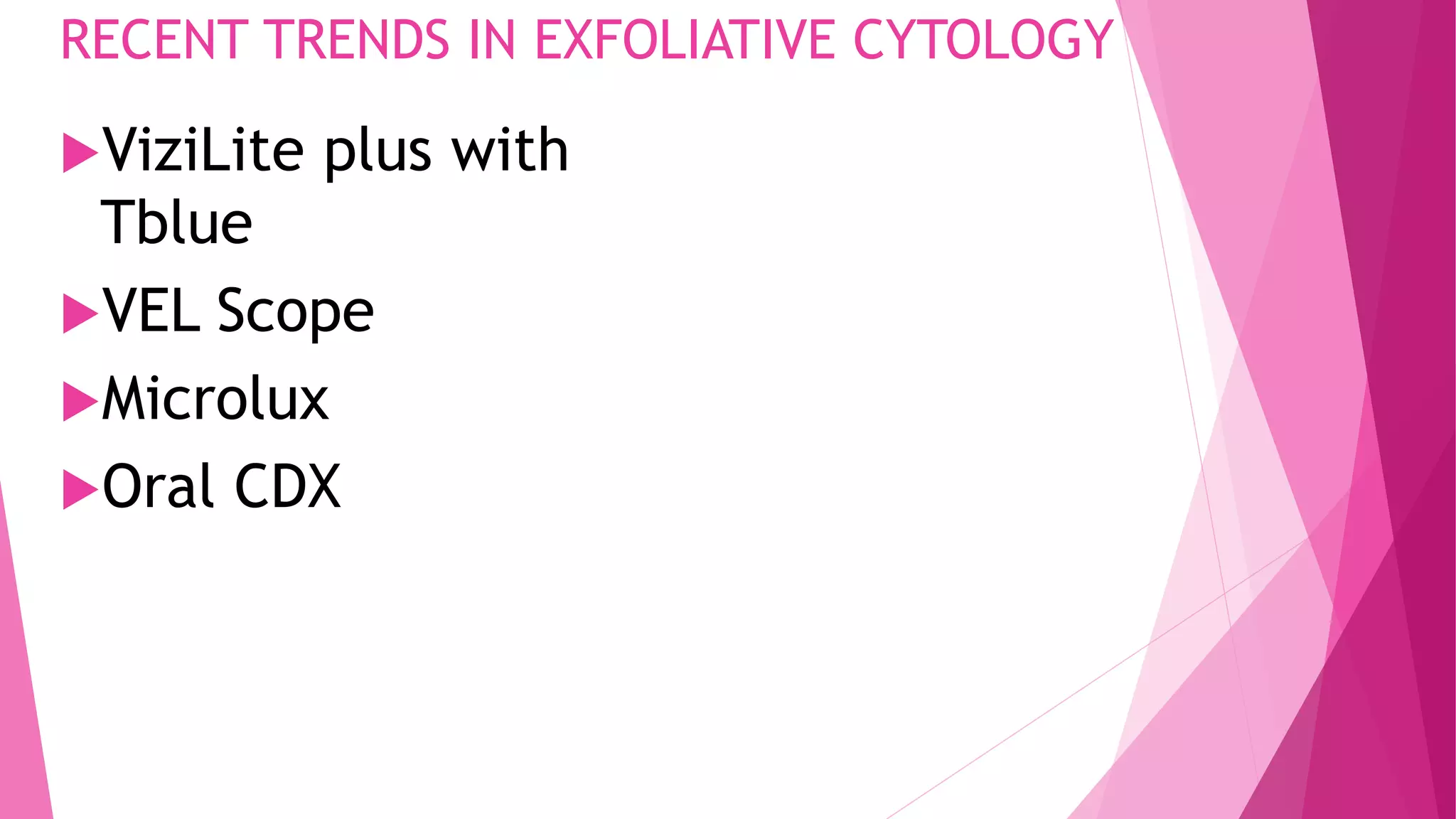 Exfoliative cytology for dental students | PPTX