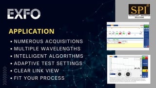 EXFO Max 715B OTDR with iOLM (iADV) | Optical Fiber Cable Testing | PDF