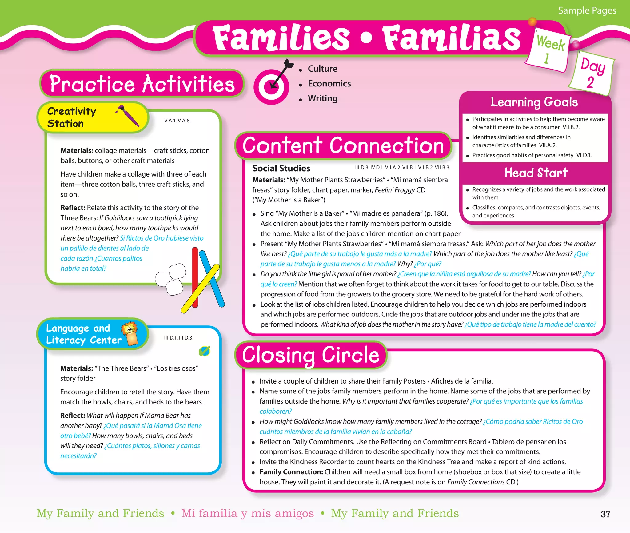 Frog Street Pre-K Curriculum Tour Guide | PDF