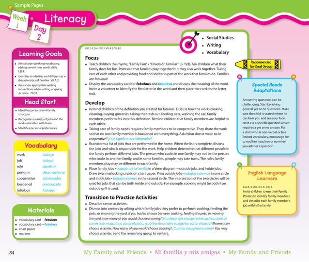 Frog Street Pre-K Curriculum Tour Guide | PPT