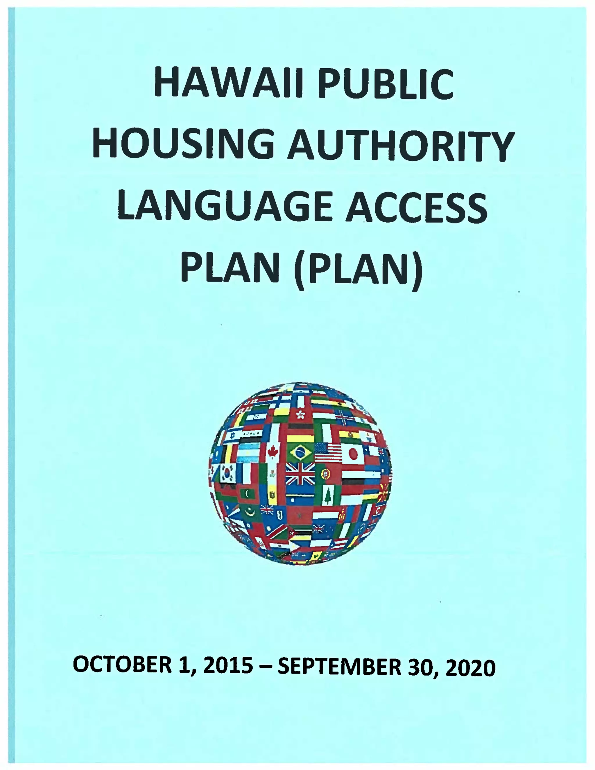 Hawaii Public Housing Authority Language Access Plan | PDF