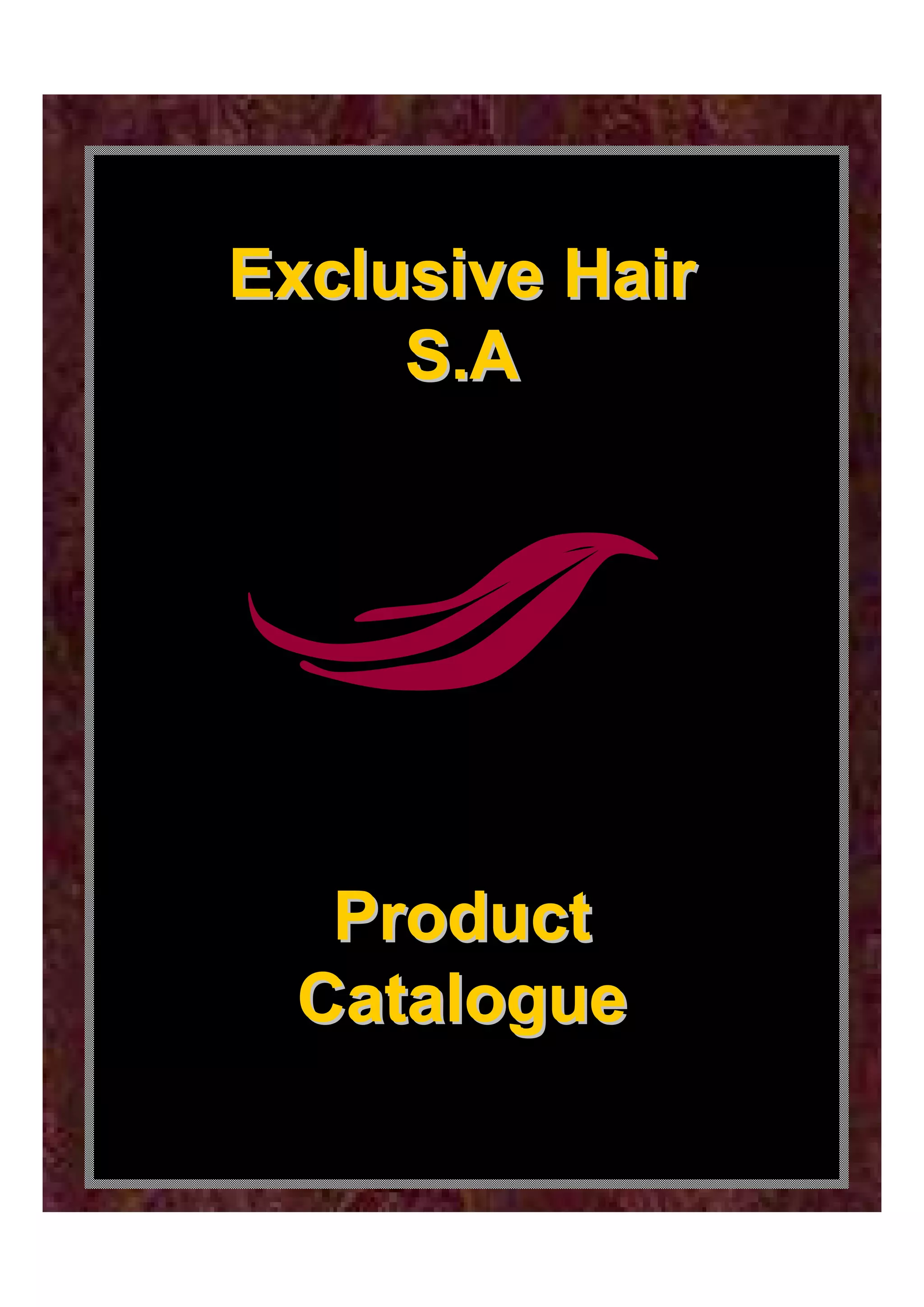 Ex hair catalogue1 | PDF