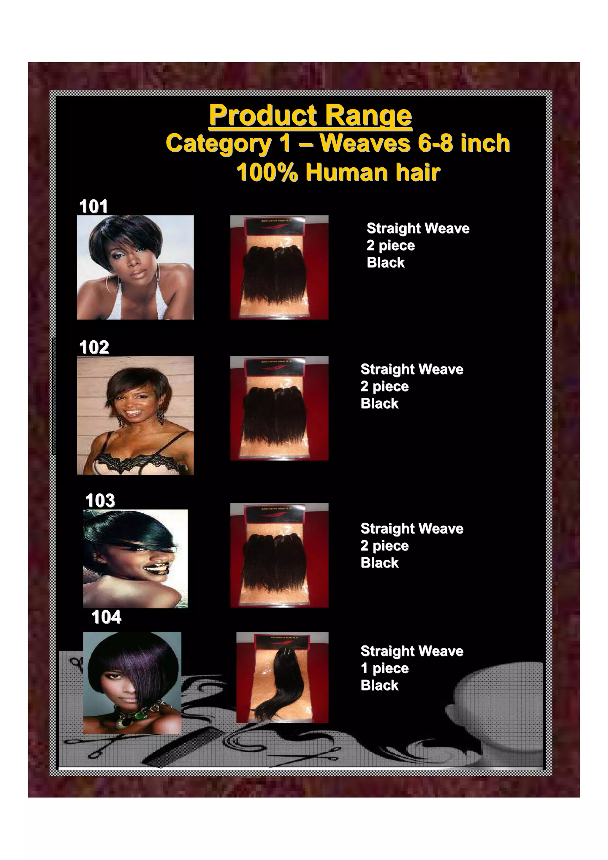 Ex hair catalogue1 | PDF
