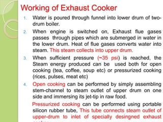 Exhaust Cooker Eco Friendly Technology | PPTX