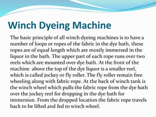 Exhaust dyeing process | PPTX