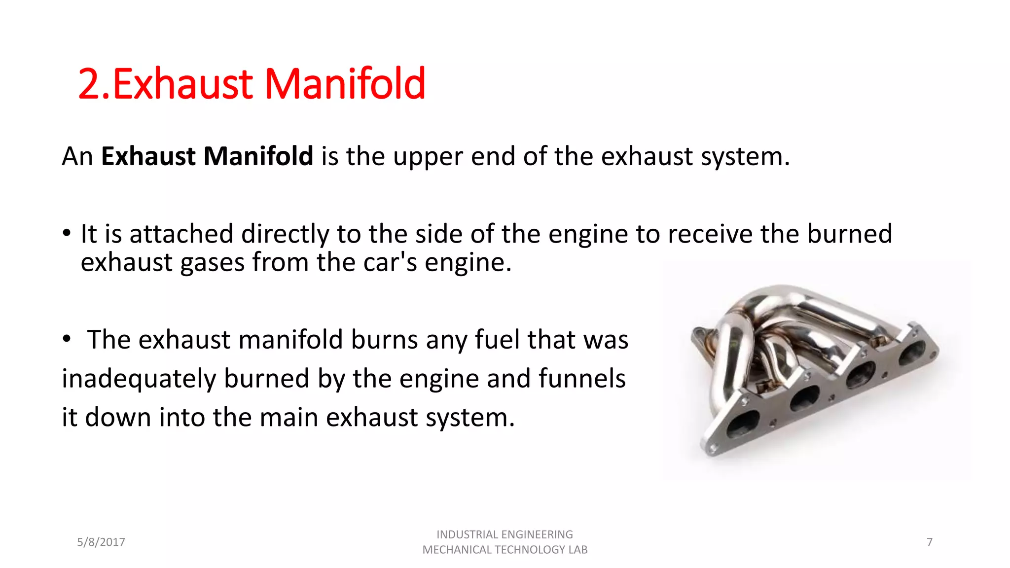 Exhaust system | PPTX