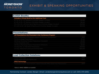 The MoneyShow Toronto 2017 - Sponsorship Prospectus | PPT