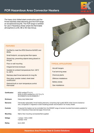 Exheat Flameproof Hazardous Area Industrial Immersion Heaters, Zone 1 ...