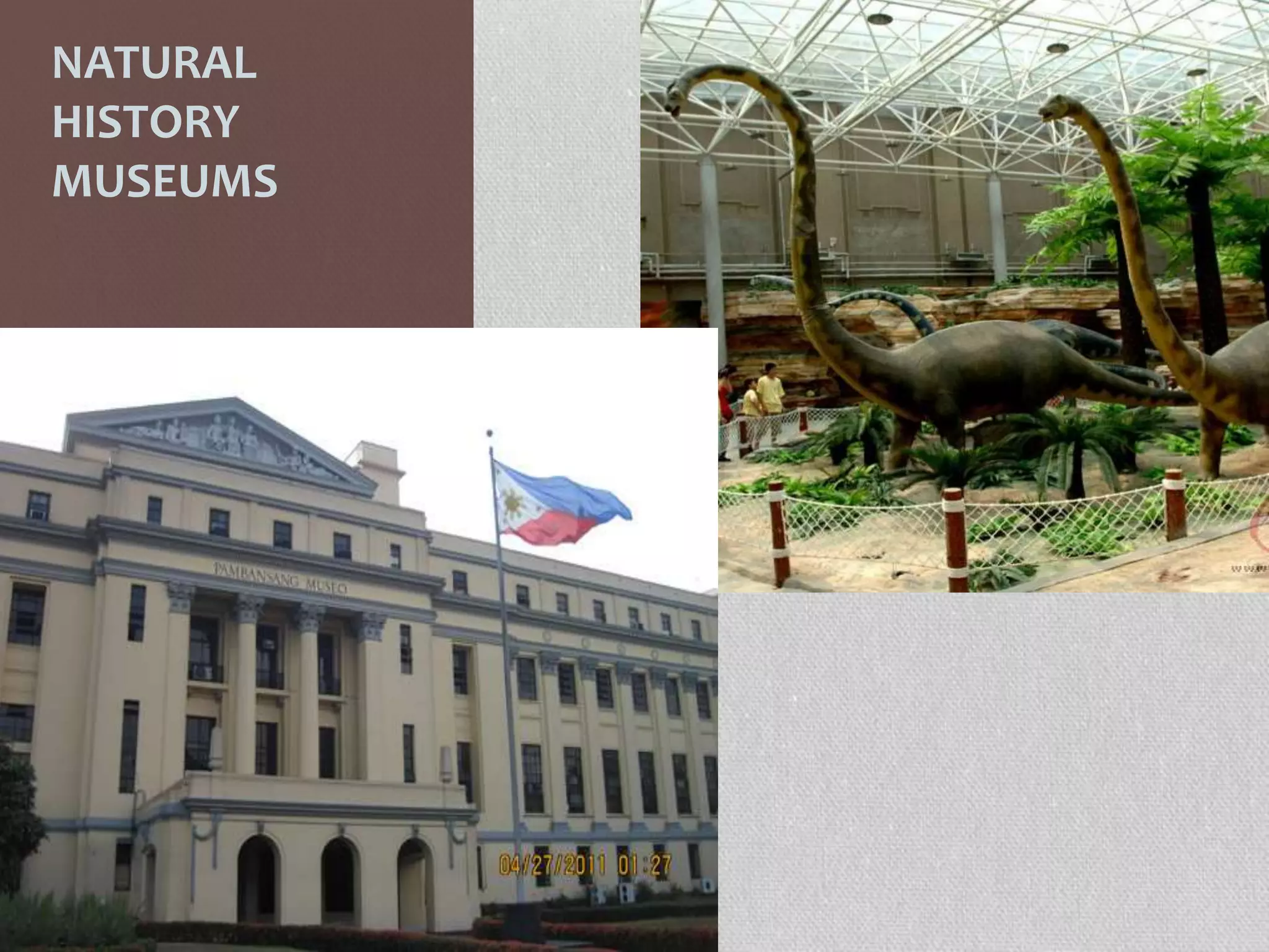 EXHIBITS AND MUSEUMS | PPTX