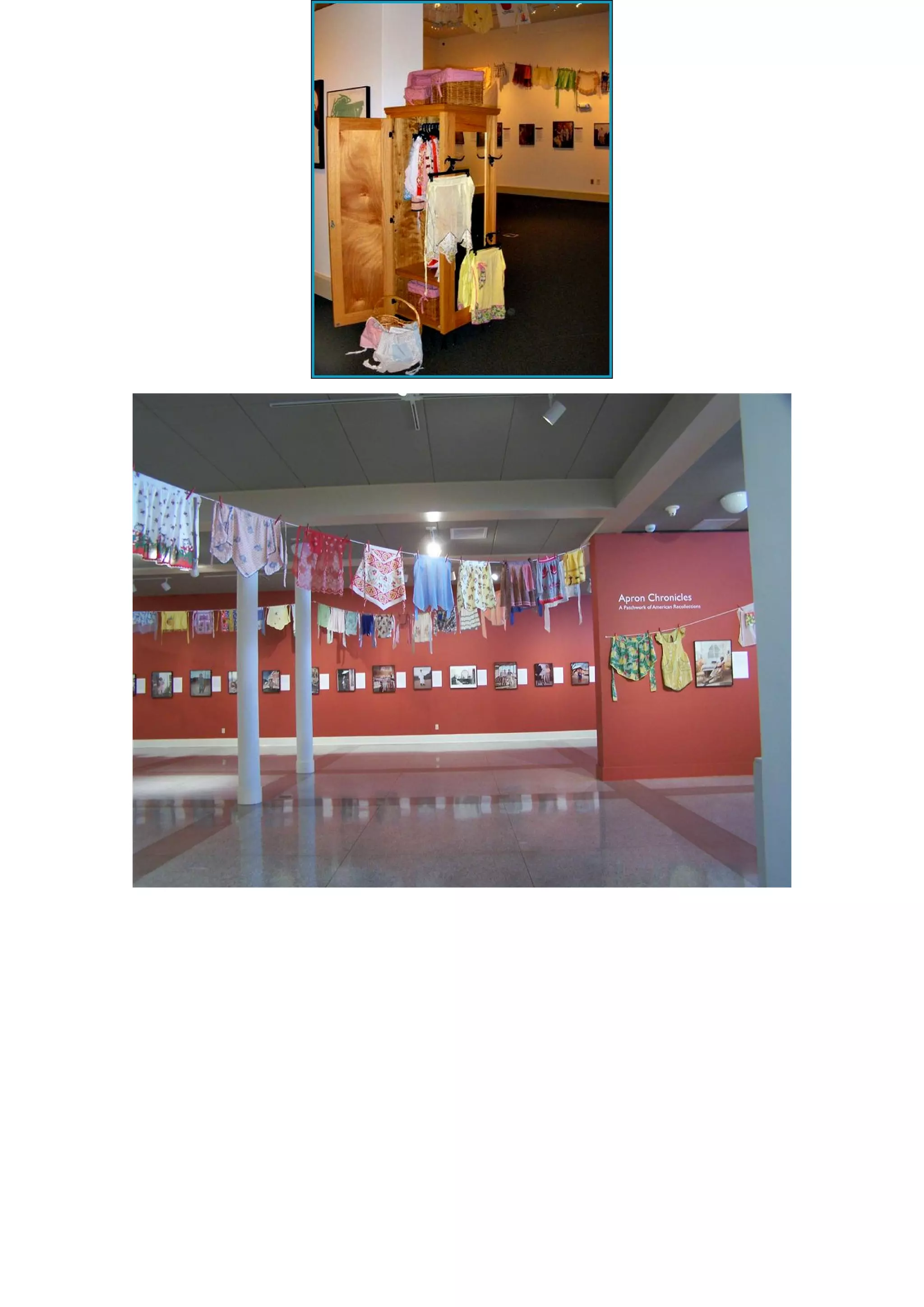 Exhibit installation photographs | PDF