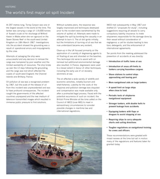 50 years working together against oil pollution from ships | PPT