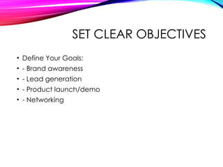 Checklist Before Proceeding for Exhibition for Your Product | PPTX