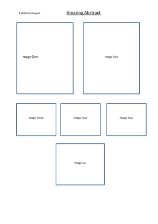 Exhibition layout | DOCX