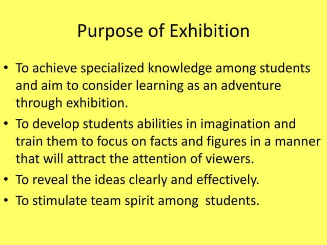 Exhibition Method in teaching method in social science | PDF