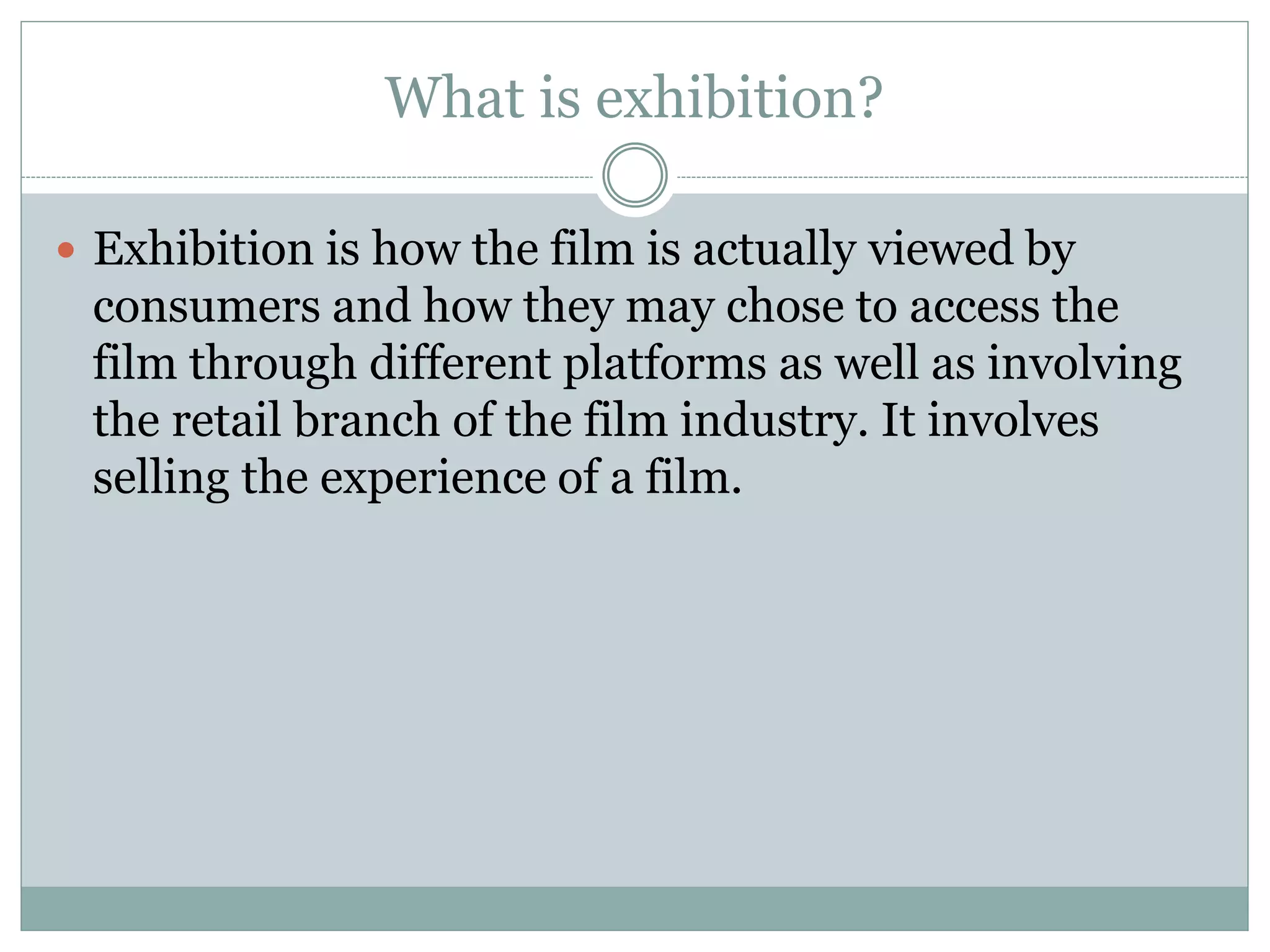 Exhibition methods | PPT