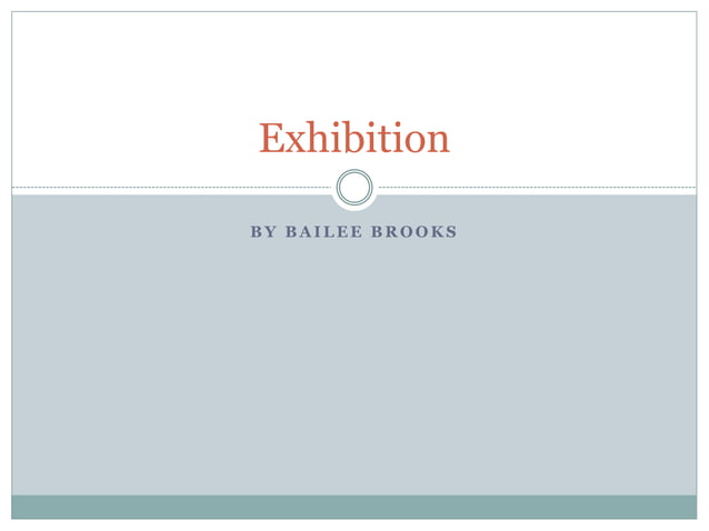 Exhibition methods | PPT