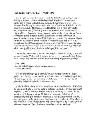 Exhibition Review | DOC