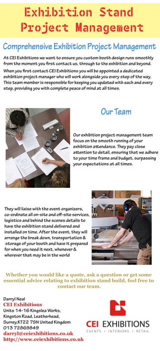 Exhibition stand project management | PDF