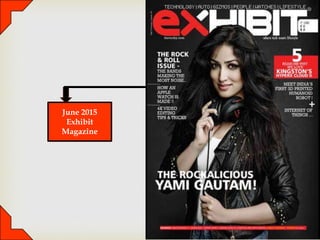Exhibit magazine cover pages 2015 | PPT