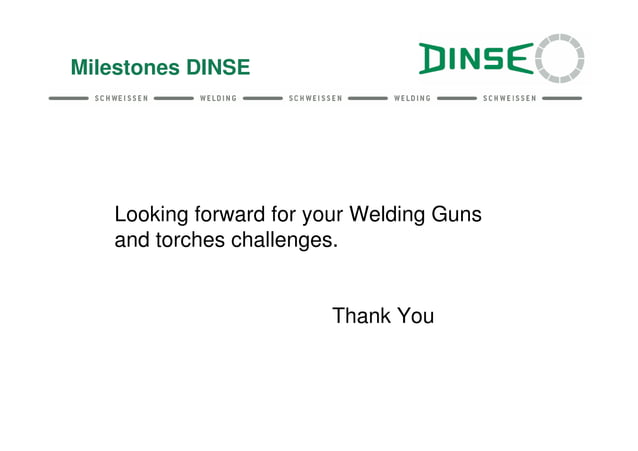 DINSE Company Presentation | PPT