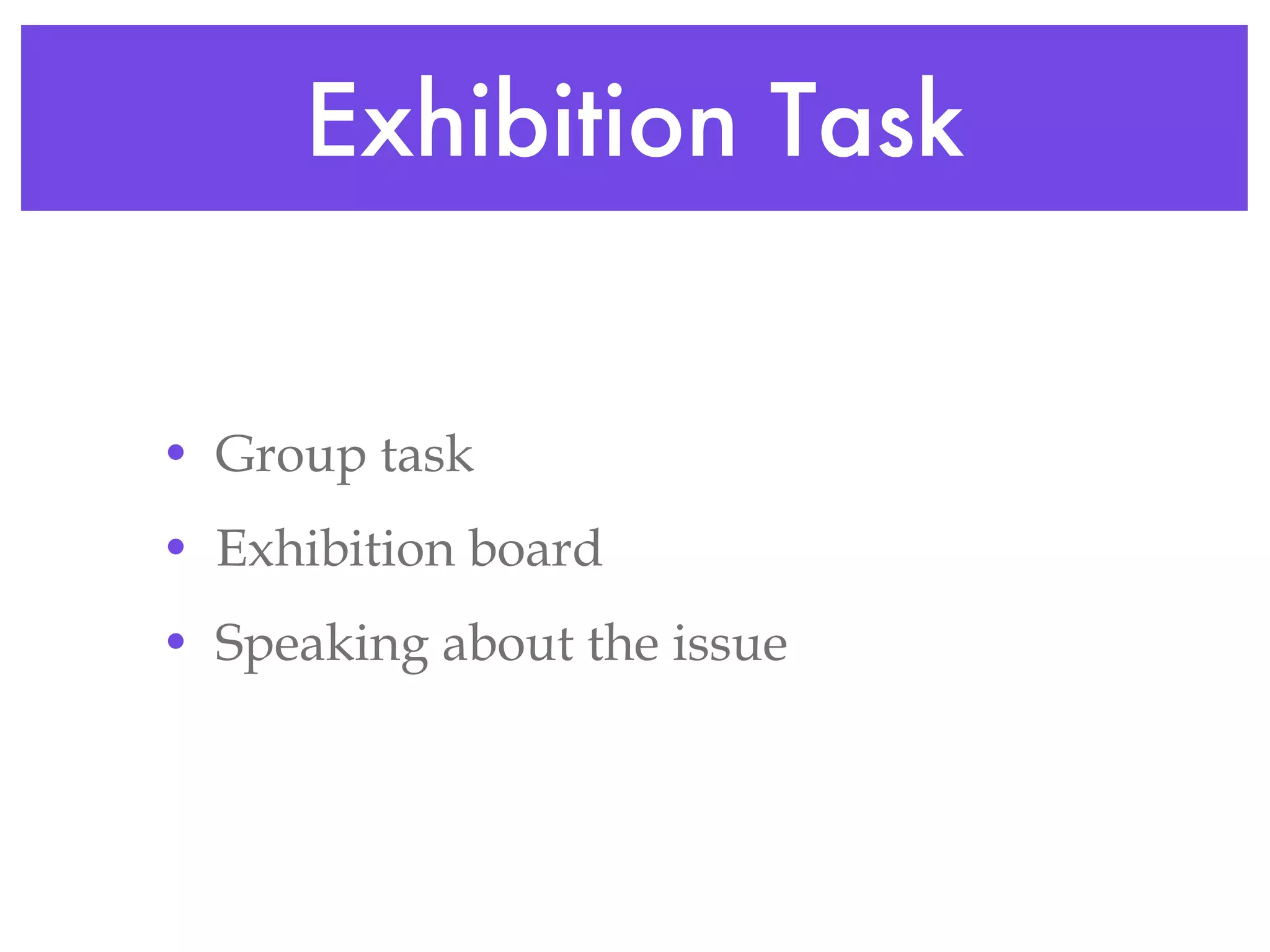 PYP Exhibtion Class Meetings | PPT
