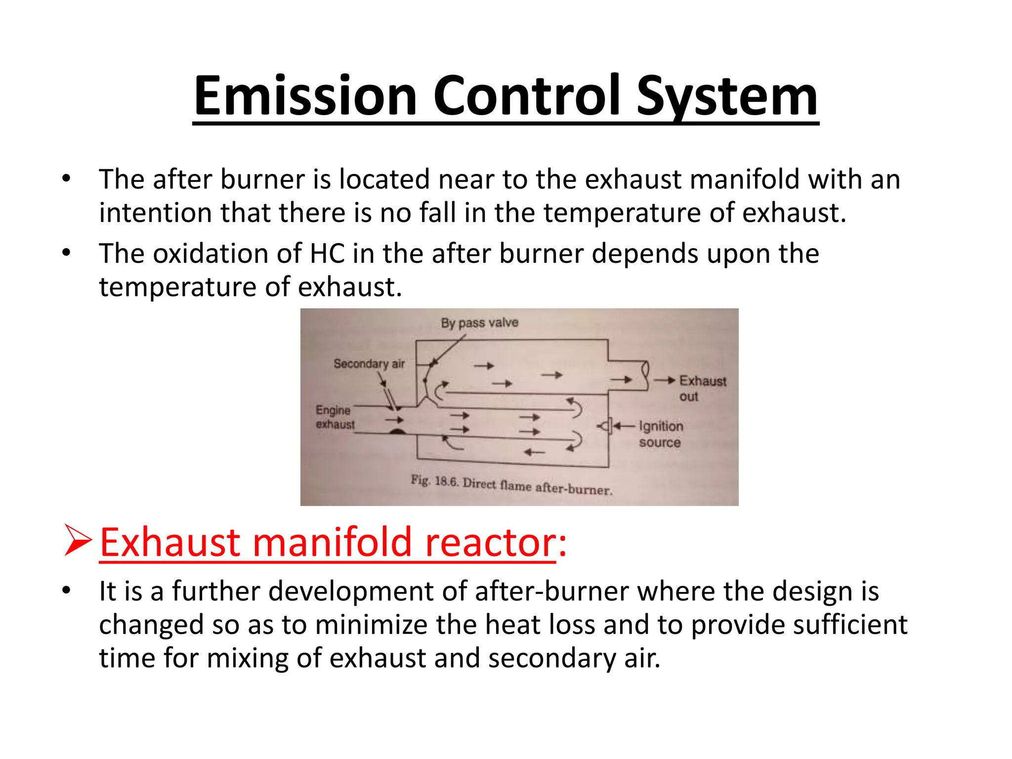 Exhuast emission reduce system in petrol and diesel engine car | PPTX ...