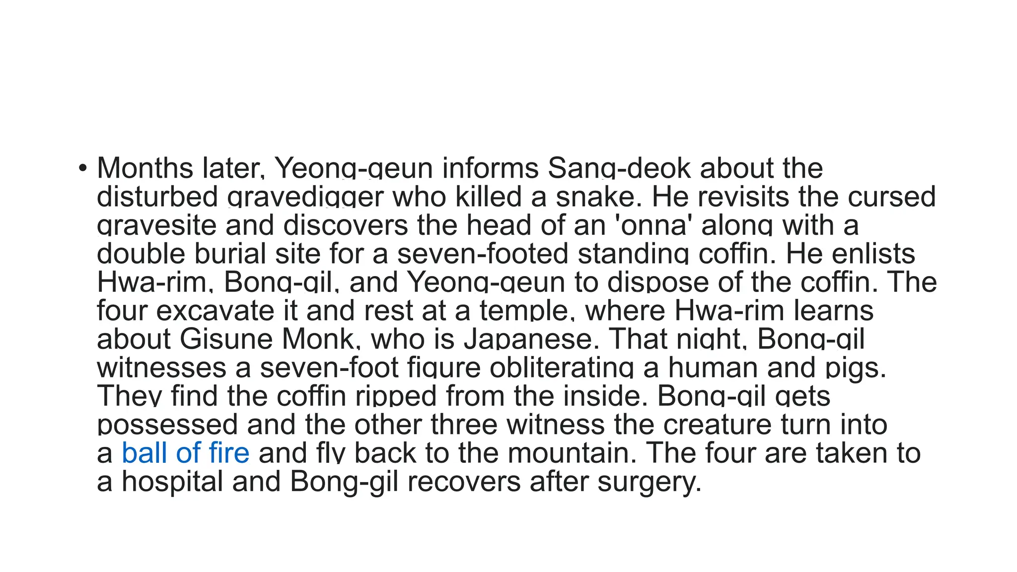 exhuma plot and synopsis from the exhuma movie.pptx