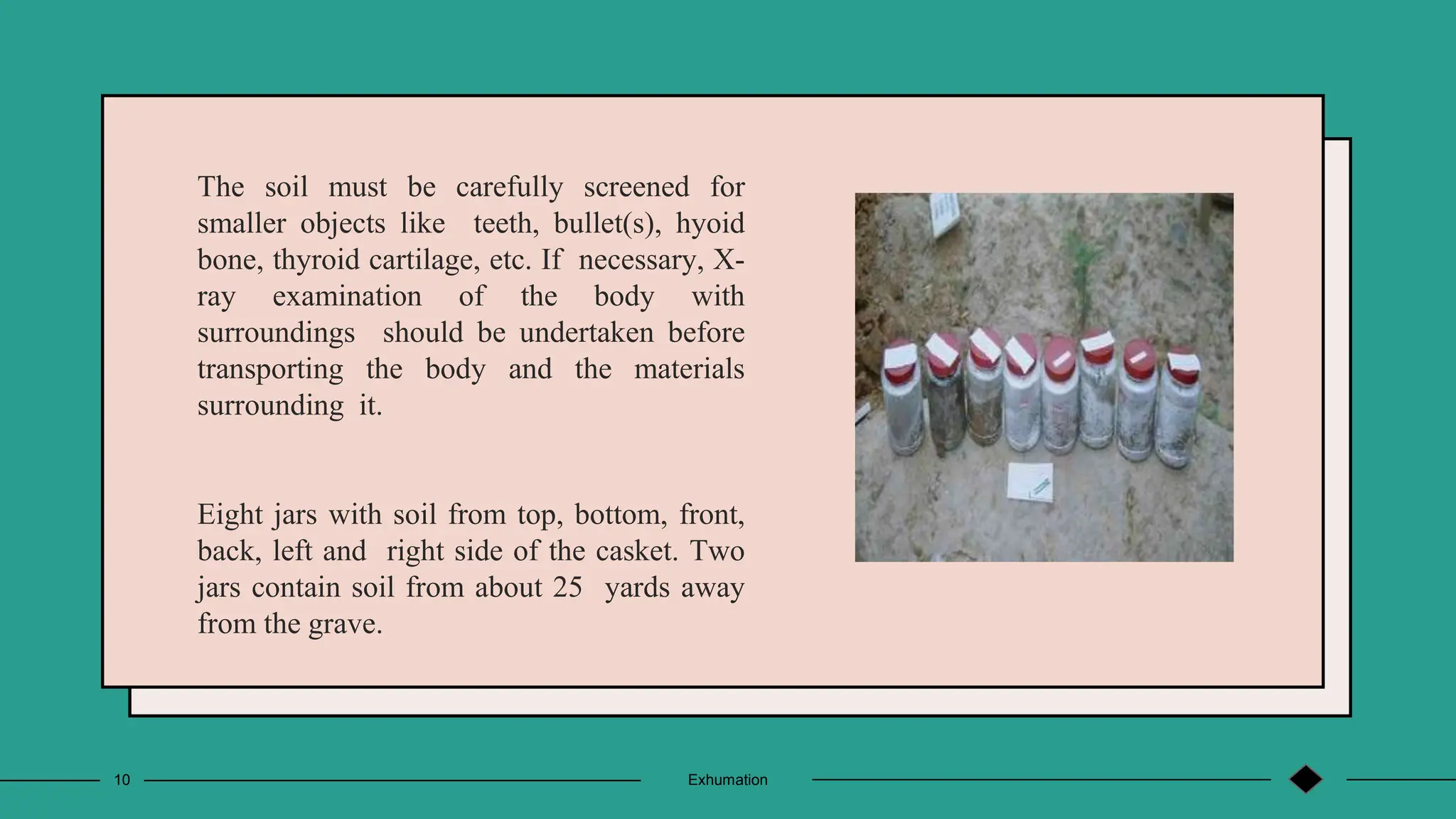 EXHUMATION.ppt ("Revealing untold stories that time had to burry")) | PPTX