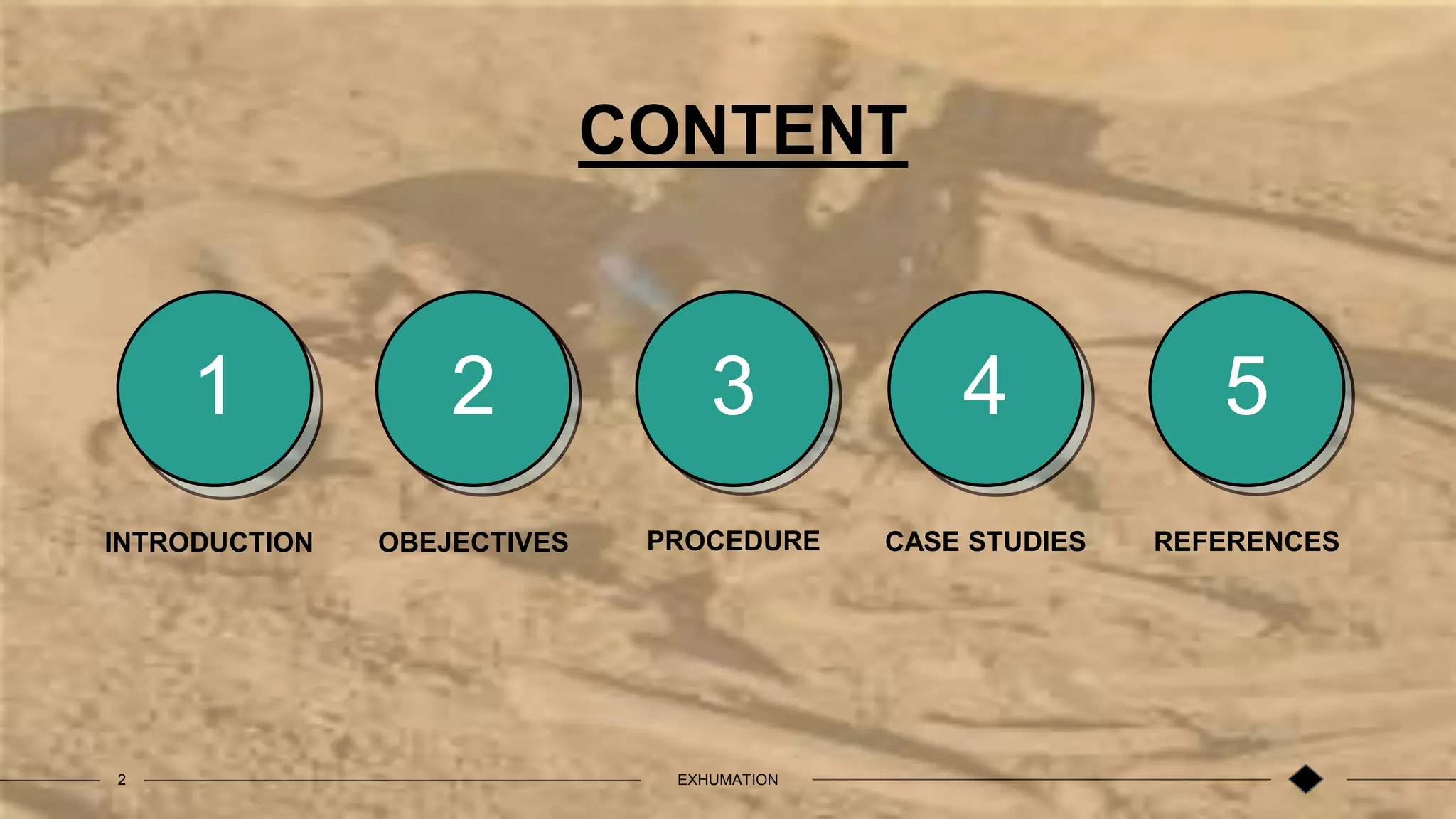 EXHUMATION.ppt ("Revealing untold stories that time had to burry")) | PPTX