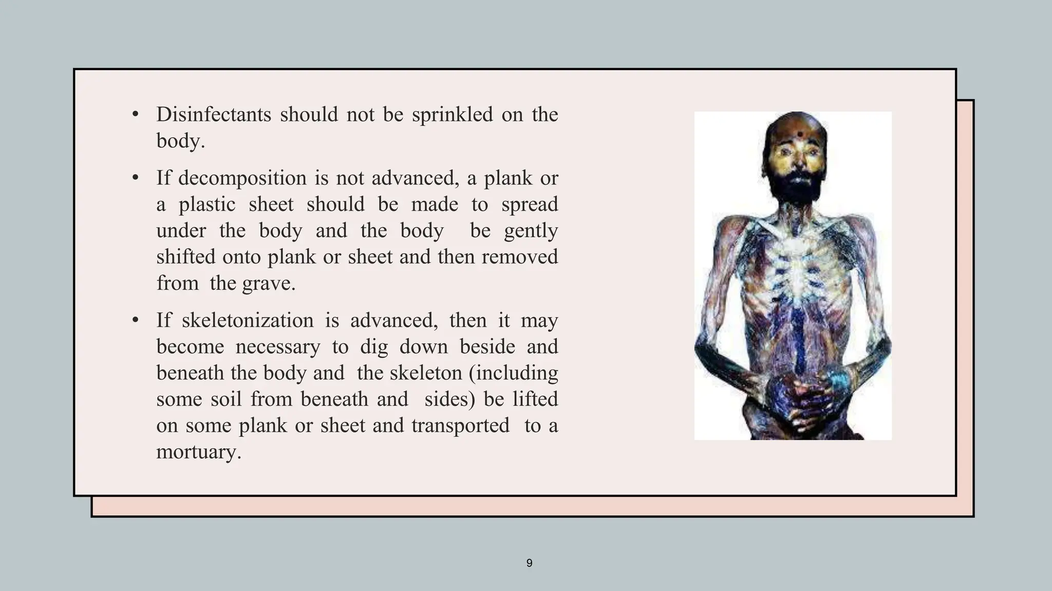 EXHUMATION.ppt ("Revealing untold stories that time had to burry")) | PPTX