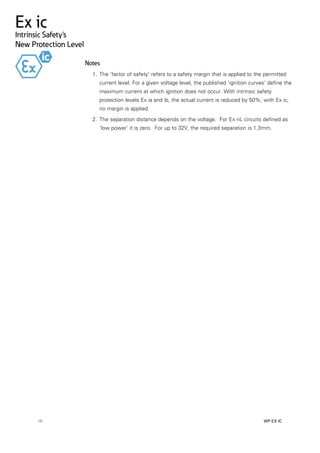 Ex ic Intrinsic Safety New Protection Level | PDF
