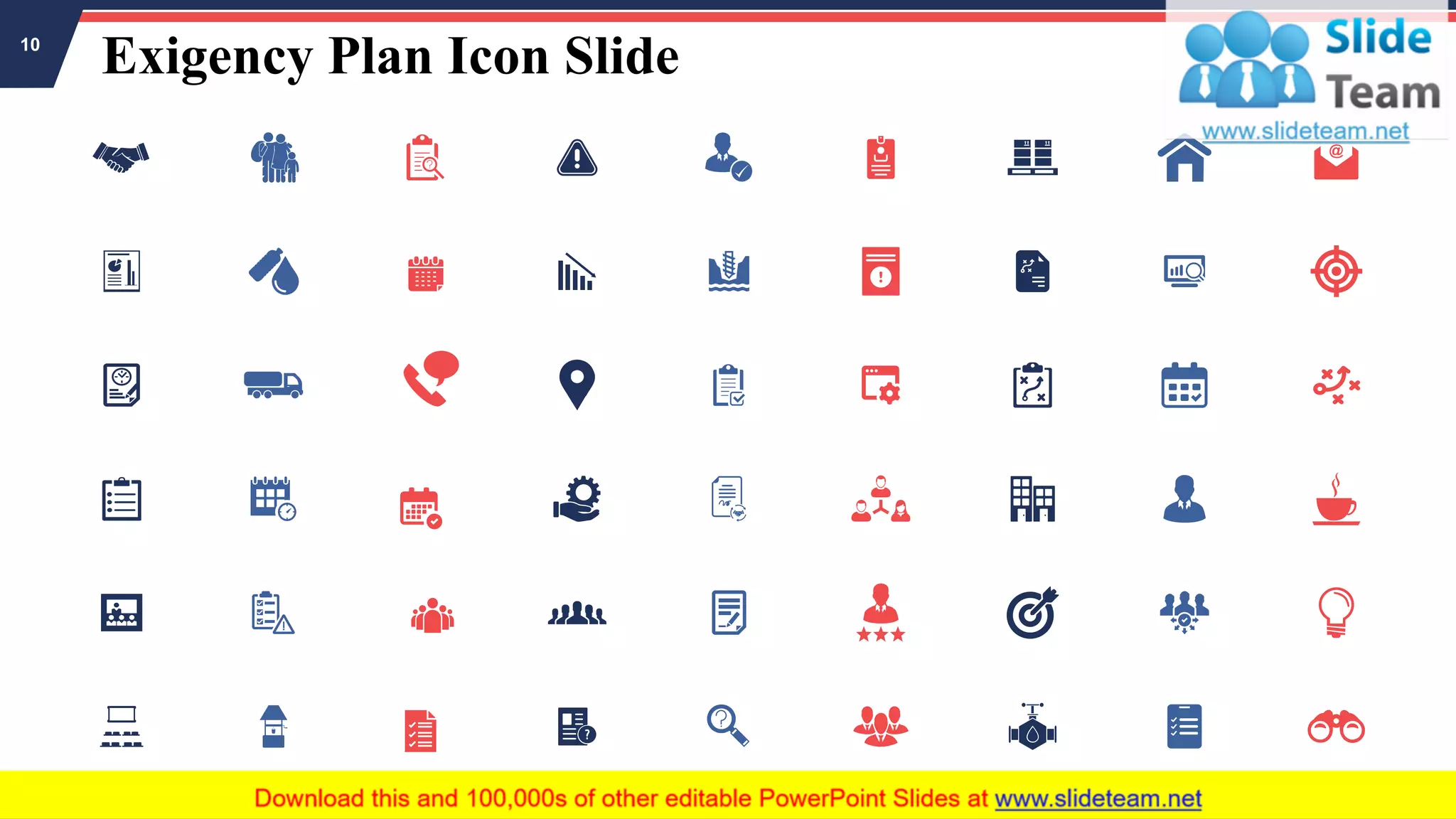 Exigency Plan PowerPoint Presentation Slides | PPT