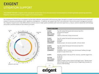 Exigent - Introduction to legal services | PPT
